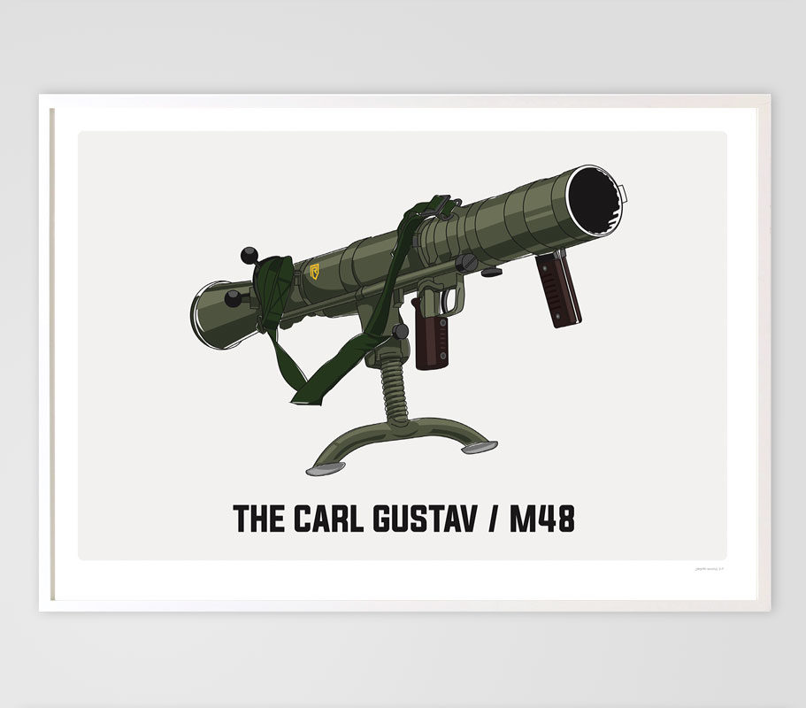 GRG Carl Gustaf m48 - Print - Rekyl
