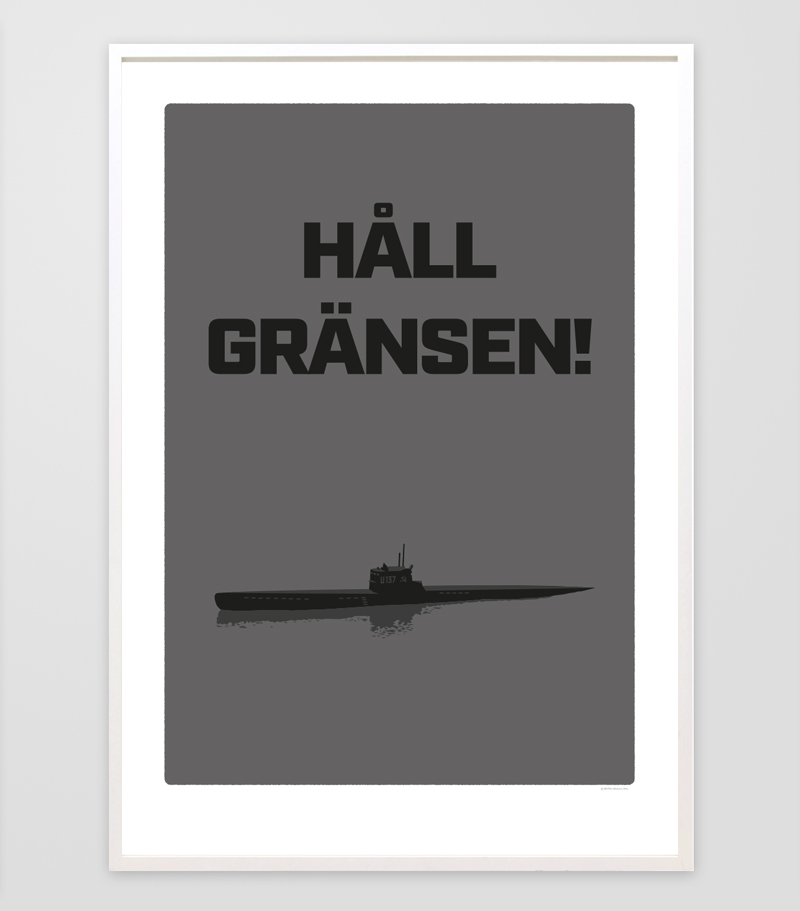 Håll gränsen U137 - Print - Rekyl