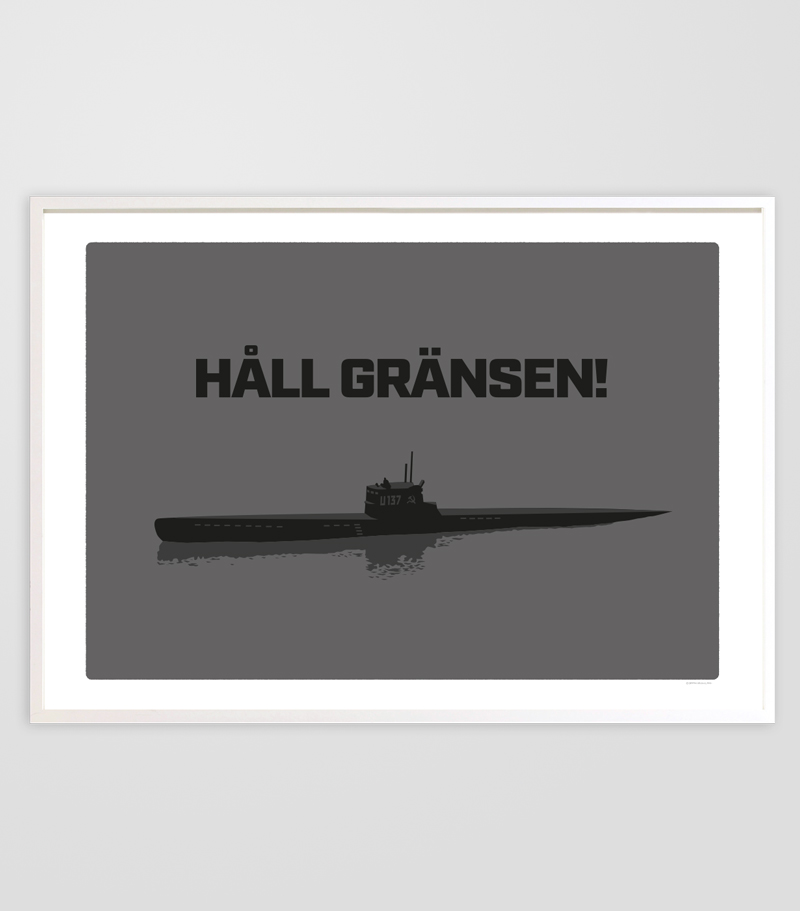 Håll gränsen U137 - Landscape - Print - Rekyl