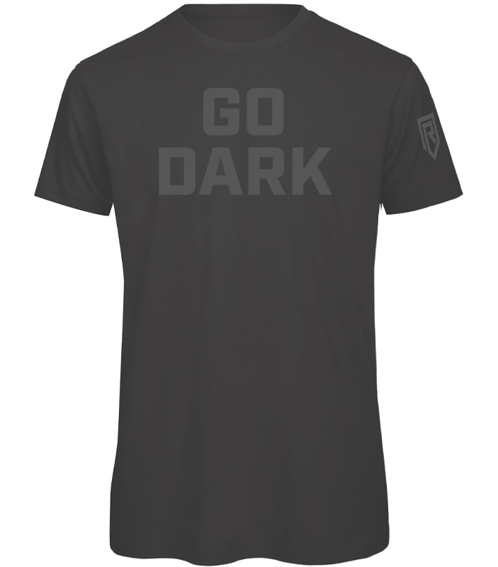 Go Dark - Darkgrey Tee - Rekyl
